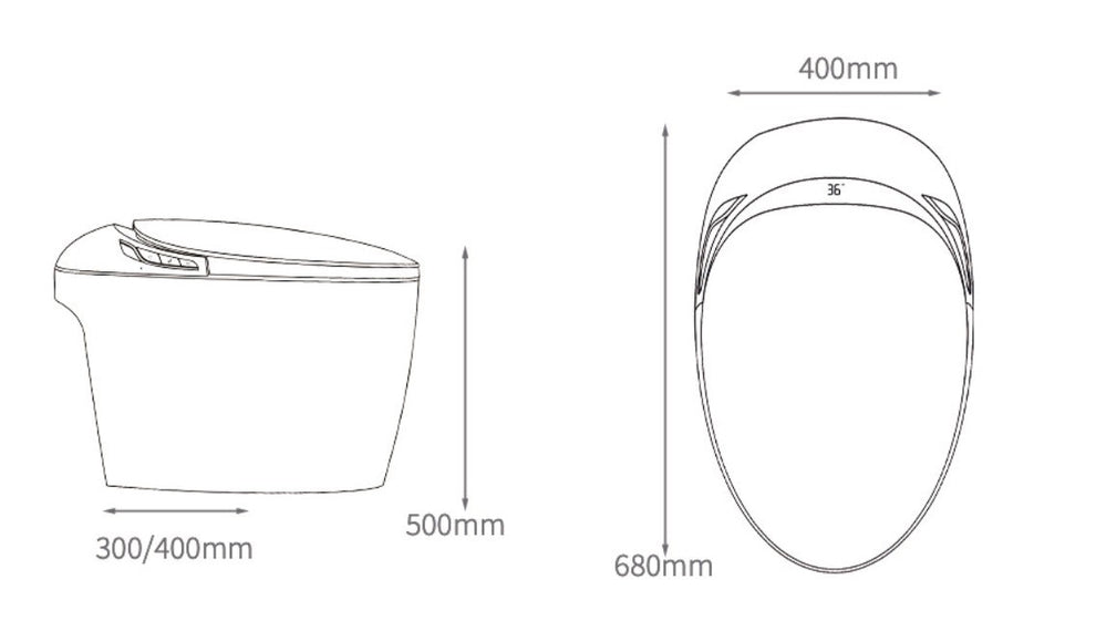 TruClean Aroma Japanese Smart Toilet – Japanese Toilets